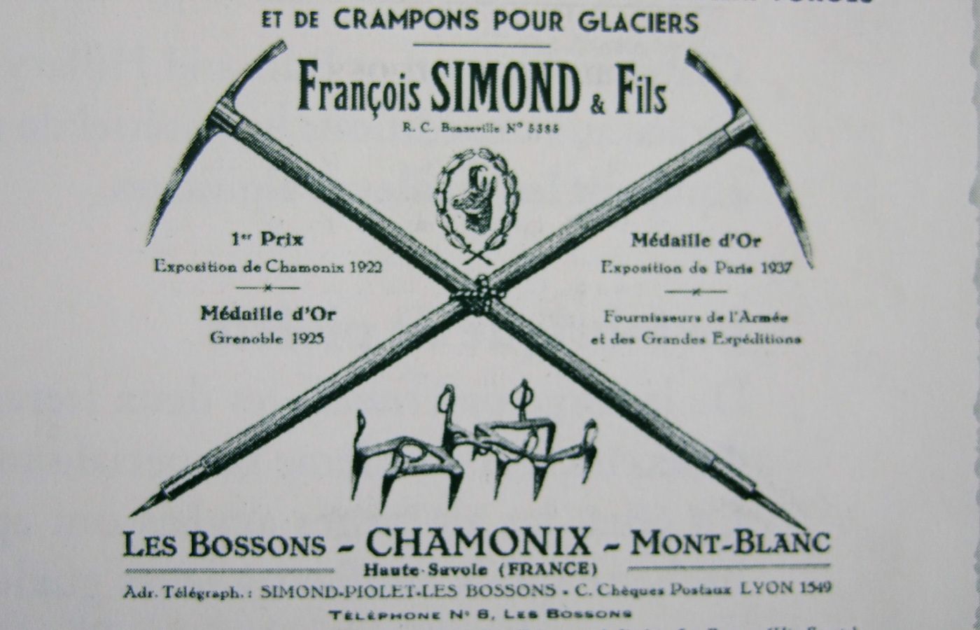 La fabrique Simond des Bossons - Tout Chamonix